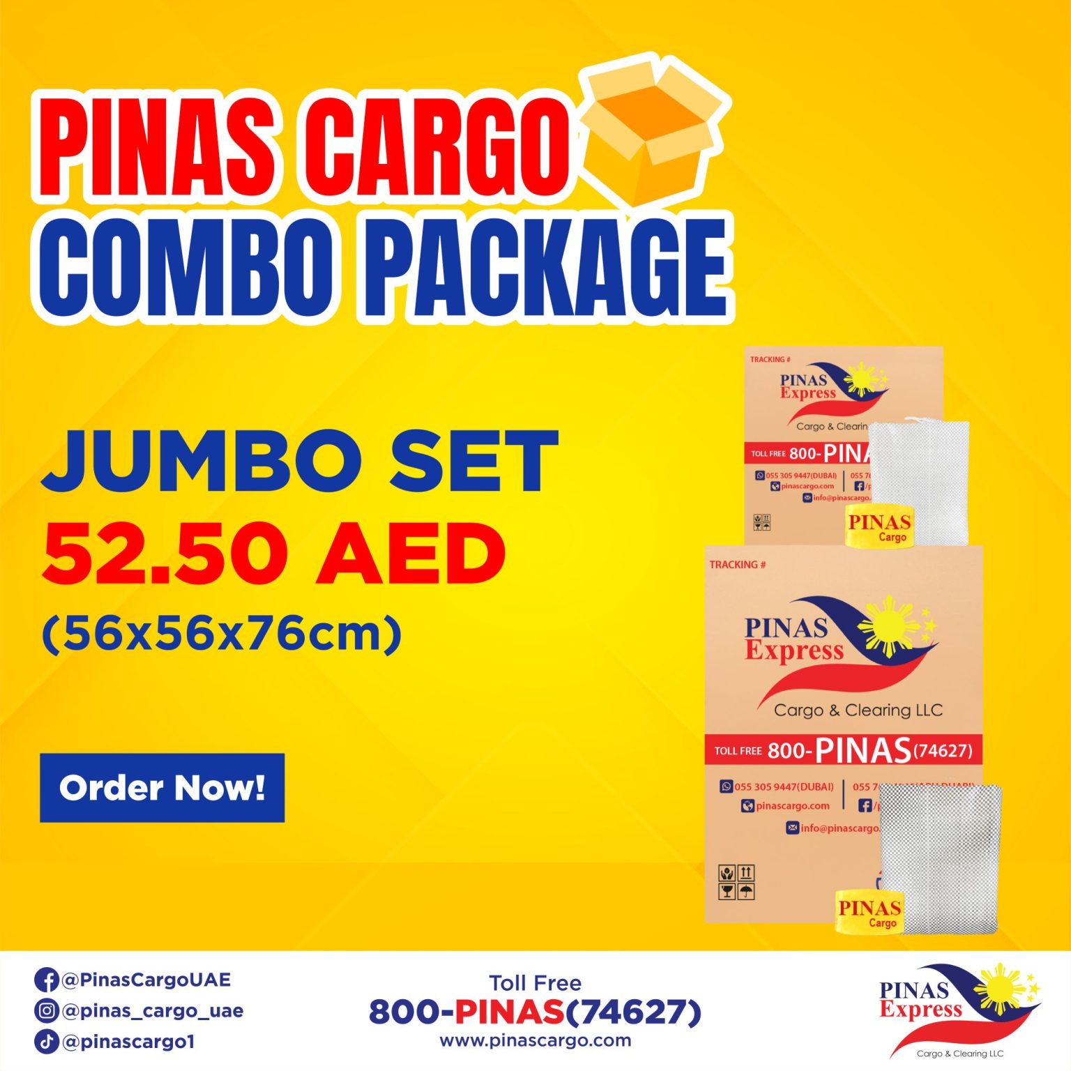 Pricing – Pinas Express | Cargo & Clearing LLC